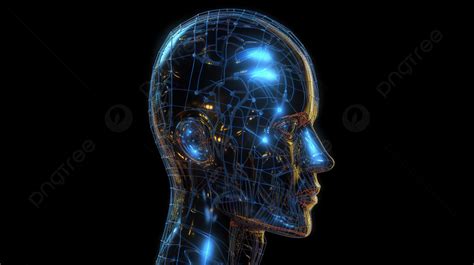 파이버 채널 호스트 3d 인공 지능 헤드 모델 놀라운 렌더링 빠른 스피드 모션 빠른 배경 배경 일러스트 및 사진 무료 다운로드 Pngtree