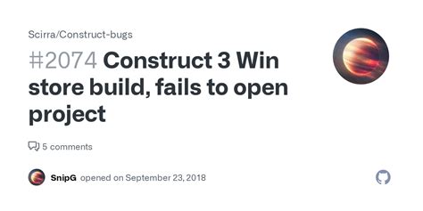 Construct 3 Win Store Build Fails To Open Project · Issue 2074