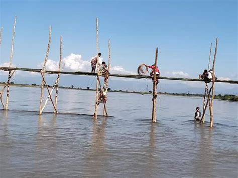 ဗန်းမော်မြို့နယ် စင့်ကင်ကျေးရွာလူထုအင်အားဖြင့် ပေ ၁၇ဝဝ ရှိ တာပိန်မြစ