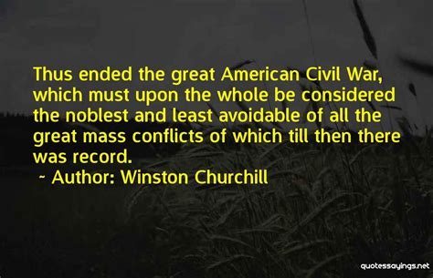 Top 96 Quotes And Sayings About American Civil War