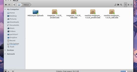 Unofficial Megasync Nemo Extension Available For Download ~ Web Upd8