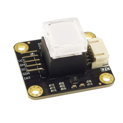 Gravity I2c Rgb Led Colorful Button Moduł Z Przyciskiem I