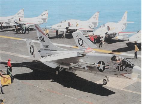 Usn Naswf Vought F8uf 8 Crusader Cavalcade Of Wings