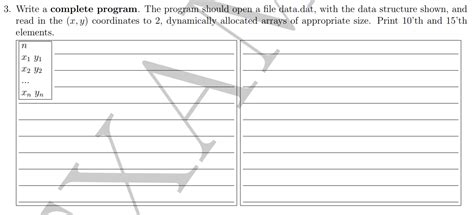 Solved Write A Complete Program In C Programming The