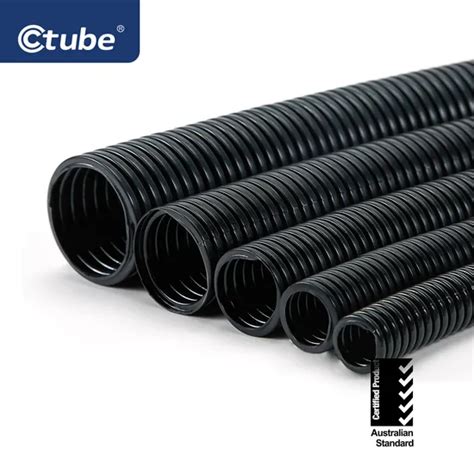 Ctube Heavy Duty 20mm 25mm Corrugated Pvc Pipe Conduit Electrical