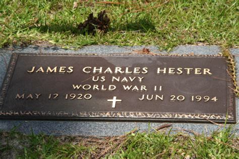 James Charles Hester 1920 1994 Find A Grave Memorial