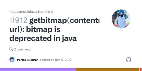 getbitmap contentresolver url bitmap is deprecated in java · issue