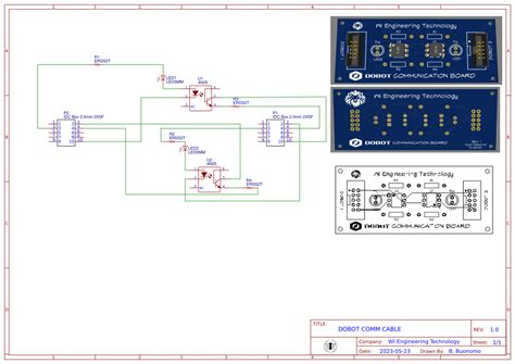 Dobot Comm Cable Easyeda Open Source Hardware Lab