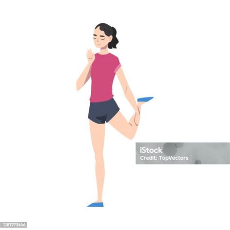 그녀의 손 벡터 일러스트와 거부 제스처를 보여주는 그녀의 얼굴에 경멸 표정젊은 여자 0에 대한 스톡 벡터 아트 및 기타 이미지