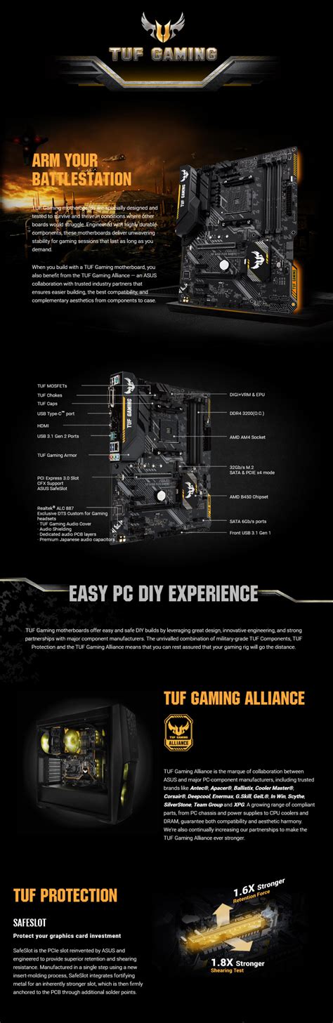 Buy Asus Tuf B Plus Gaming Motherboard Tuf B Plus Gaming Pc Case Gear Australia