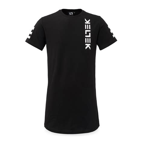 Keltek Long Black T Shirt