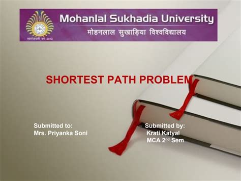 Shortest Path Algorithm Pptx