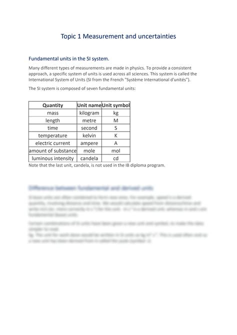 SOLUTION PHYSICS IB NOTES FOR BabeS Studypool