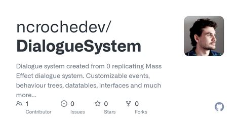 Github Ncrochedevdialoguesystem Dialogue System Created From 0 Replicating Mass Effect Github Ncrochedevdialoguesystem Dialogue System Created From 0 Replicating Mass Effect