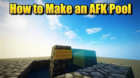 Minecraft Afk Pool Help My Afk Pool Is Not Working And Are Those
