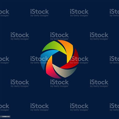 다채로운 렌즈 로고 디자인 템플릿 현대 렌즈 사진 기호 로고 기호 아이콘 렌즈 광학 기기에 대한 스톡 벡터 아트 및 기타 이미지 렌즈 광학 기기 모자이크 처리