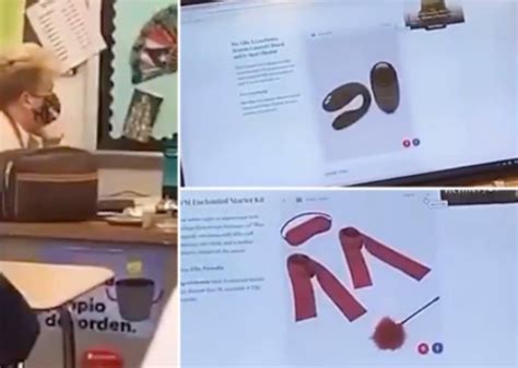Substitute Teacher Removed By District After Browsing About Sex Toys During Class Lecture