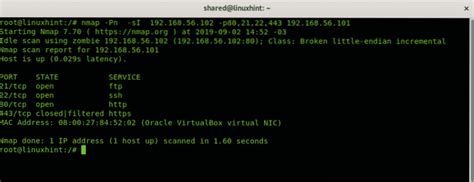 Tutorial De Escaneo Inactivo De Nmap Linuxteaching