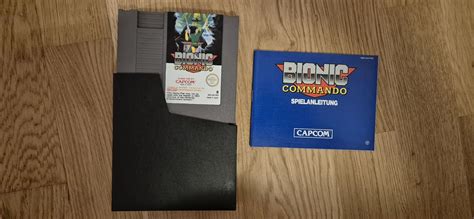 Bionic Commando Nes Mit Anleitung Top Zustand Gebraucht In