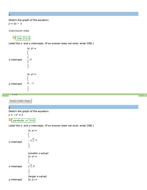 Homework 2 Questions Precalculus Math 1113 Docsity