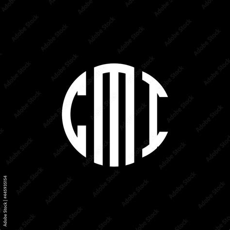 Cmi Letter Logo Design Cmi Letter In Circle Shape Cmi Creative Three Letter Logo Logo With