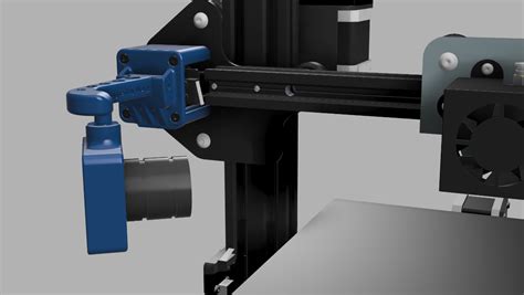 stl file ender 3 arducam pi cam hq imx477 mount and x axis limit switch cover for klipper