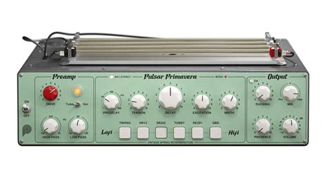Pulsar Audio Primavera Spring Reverb Plug In Sweetwater
