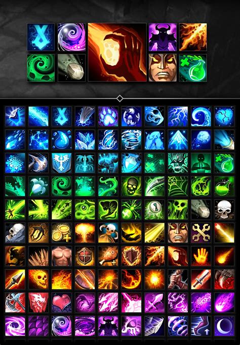 Rpg Skills Icons 01 Artofit