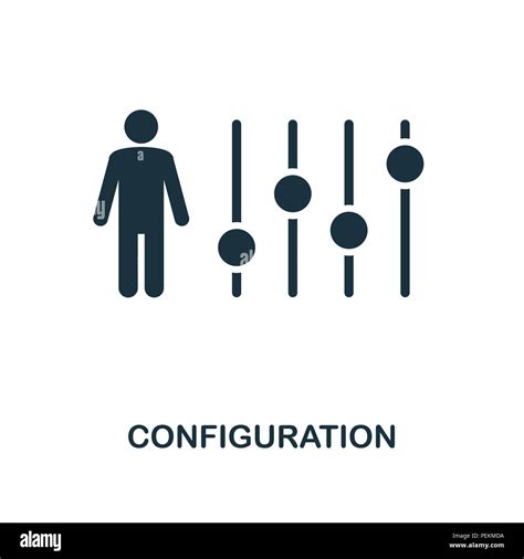 Configuration Creative Icon Simple Element Illustration Configuration Concept Symbol Design
