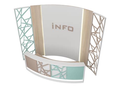 리셉션 데스크 3d 모델 29 Max Obj Fbx 3ds Free3d