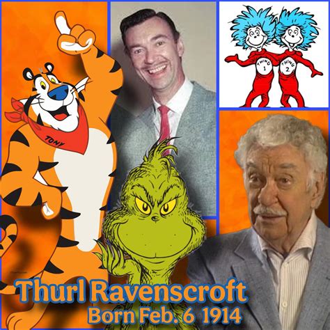 Black Remembering Thurl Ravenscroft On His Birthday Born On This