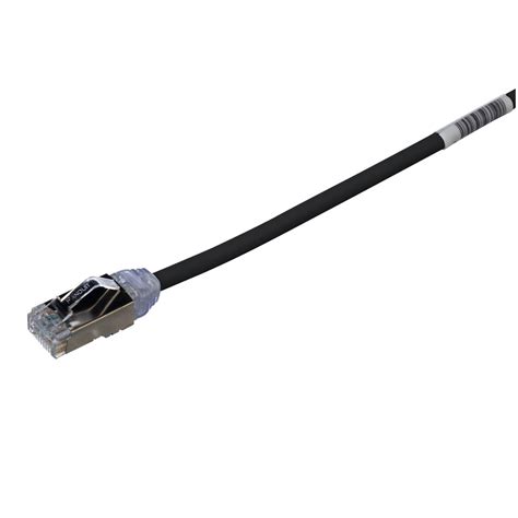 Cablu De Retea Panduit Stp28x2mbl Cat6a 28awg Shielded 2m Black