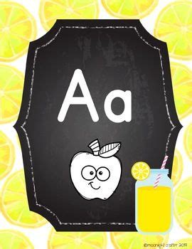 Lemonade And Sunshine Beginning Sounds Alphabet Set Creative