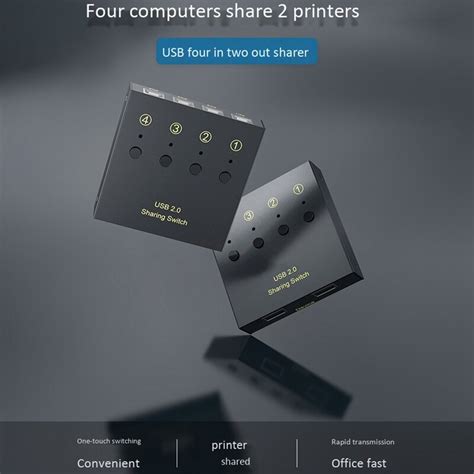 Usb Printer Sharing Device 4 Computers Sharing 2 P Grandado