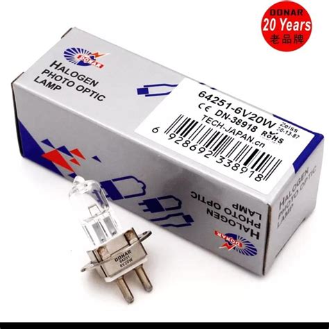 Lampu Slitlamp 20w 6v 64251 Hlx Pg22 T3 Halogen Light Bulb Osram Shop