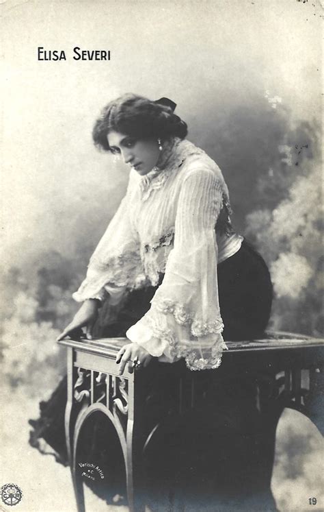 Elisa Severi Italian Postcard Cr 19 Photo By Varischi Ar… Flickr