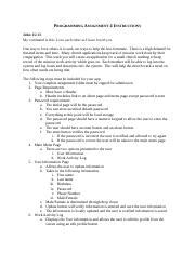 CSIS 408 Assignment 4 Instructions Revised 05 01 19 Docx PROGRAMMING