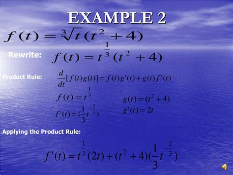 PPT The Product Rule PowerPoint Presentation Free Download ID 5270525