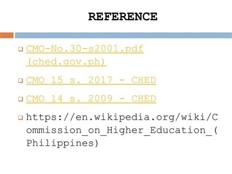 Cmo 30 S 2001 Cmo14 S 2009 Cmo 15 S 2017 Comparison Pptx Professional School Postgraduate
