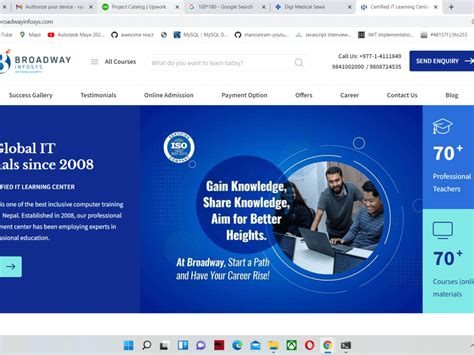 A Website With Both Front And Backend In React Js And Node Js Upwork