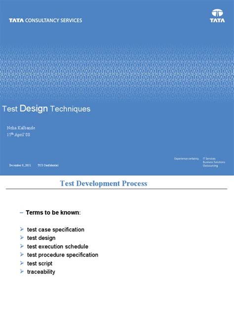 Istqb Chapter 4 Test Design Techniques Pdf Software Testing Use Case