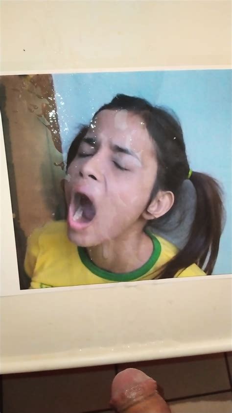 Tribute Cum Porn Girl Open Mouth