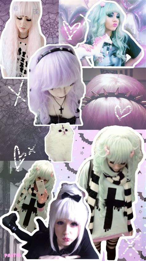 Pastel Goth Anime Hairstyles