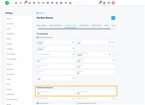 Setting Up Minimum Order Amounts In ShopVOX ShopVOX Pro HelpDocs