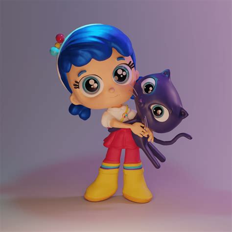 Artstation True And Bartleby From The Rainbow Kingdom