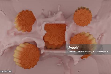 우유 스플래시 디자인 요소 흰색 추상 액체 배경 3d 렌더링 일러스트레이션이있는 달케이크 0명에 대한 스톡 사진 및 기타 이미지 Istock