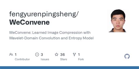 Github Fengyurenpingshengweconvene Weconvene Learned Image Compression With Wavelet Domain
