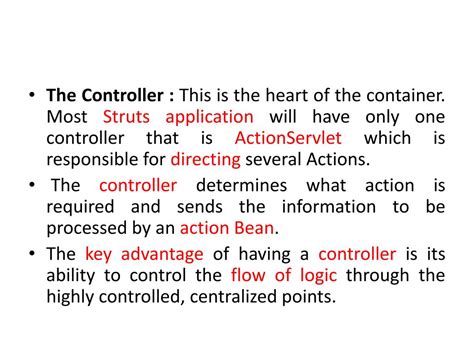 Ppt Unit V The Mvc Architecture And Struts Framework Powerpoint