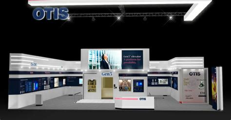 170주년 오티스 승강기엑스포서 기념 전시