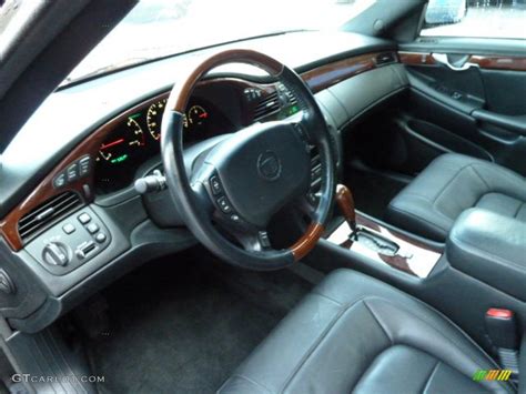 Black Interior 2005 Cadillac Deville Dts Photo 54143388